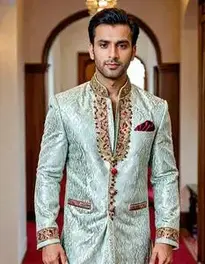Pajama For Sherwani Face Swap