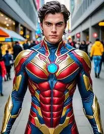 Omni Man Cosplay Face Swap