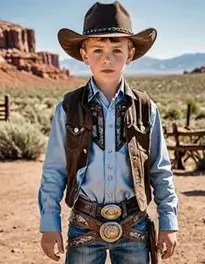 Cowboy Outfit Face Swap