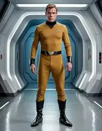 Free Captain Kirk Star Trek Face Swap