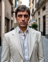 Scarface Fancy Dress Face Swap