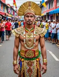Sinulog Festival Male Simple Face Swap