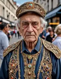 Free Fancy Dress Old Person Face Swap