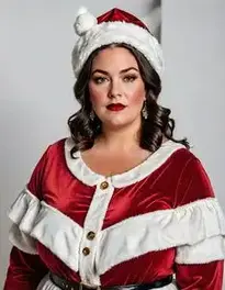 Plus Size Santa Suit Face Swap
