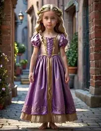 Free Rapunzel Dress Face Swap