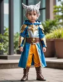 Free Child Ray Cosplay Face Swap
