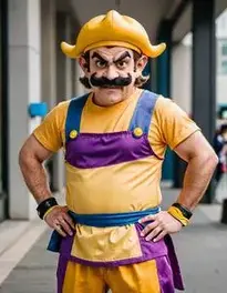 Free Wario Cosplay Face Swap