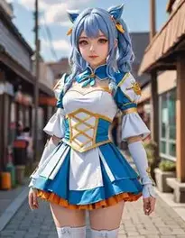 Cosplay Anime Kawaii Face Swap