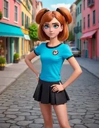 Free Powerpuff Mayor Face Swap