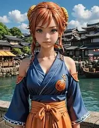 Free Nami Wano Outfit Face Swap