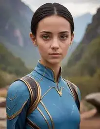 Avatar Costume Woman Face Swap
