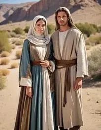 Free Mary And Joseph Costume Adults Face Swap