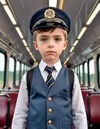 Train Conductor Outfit Face Swap