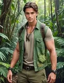 Free Jungle Themed Guys Face Swap