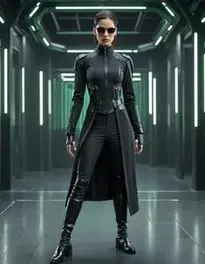Matrix Outfit Face Swap