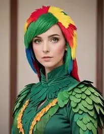 Free Month Parrot Face Swap