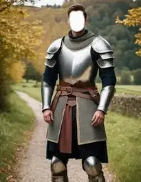 Free Medieval Knight Fancy Dress Face Swap