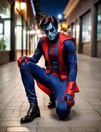 Nightcrawler Cosplay Face Swap