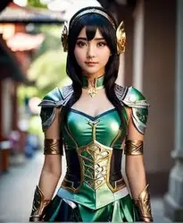 Alodia Cosplay Face Swap