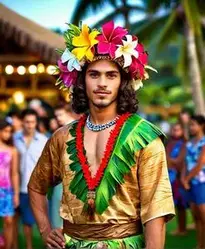 Free Hawaiian Luau Face Swap
