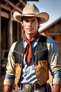 Cowboy Outfit Face Swap