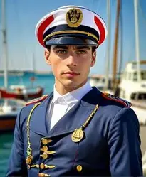 Sailor Captain Man Costume Hat Face Swap