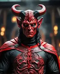 Satan Costume Man Face Swap