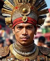 Free Sinulog Costume Male Face Swap