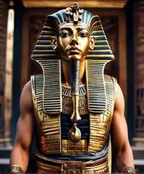 King Tut Costume Man Face Swap