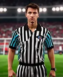 Man Referee Fancy Dress Face Swap