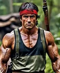 Rambo Face Swap