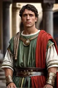 Roman Garb Sca Face Swap Buy Stock Photo