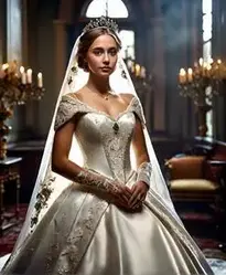 Free Real Queen Victoria Wedding Dress Face Swap