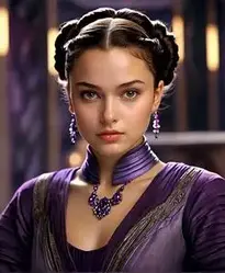 Free Padme Amidala Purple Dress Face Swap