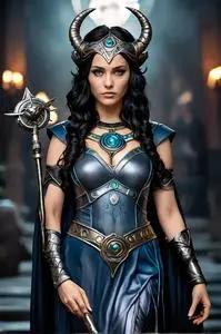 Free Hecate Goddess Cosplay Face Swap