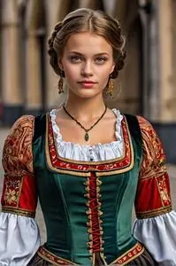 Free Traditional German Woman Costume Face Swap