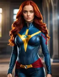 Jean Grey Cosplay Face Swap