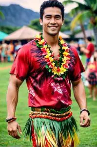 Free Hawaiian Luau Face Swap