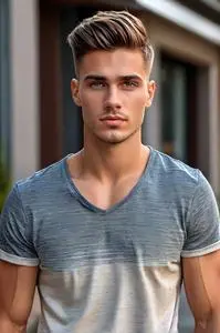 Free Male Man Young Adult Skin Fade Hairstyle Face Swap