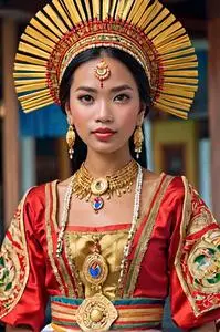 Free Philippine National Costume Woman Face Swap