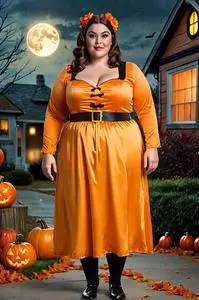 Free Plus Size Adult Funny Halloween Face Swap