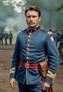 Civil War Union Army Uniform Face Swap