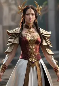 Free Zhongli Archon Costume Face Swap