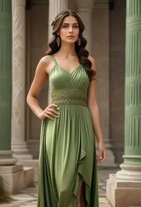 Free Green Greek Goddess Face Swap