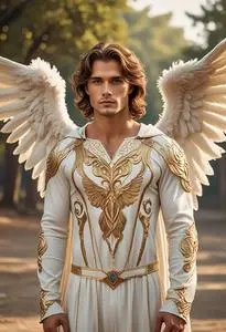 Male Angel Outfit Face Swap