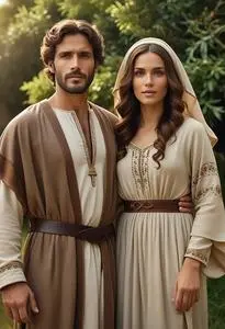 Free Mary And Joseph Costume Adults Face Swap