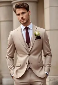 Free Modern Man Wedding Suits Face Swap