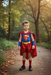 Free Super Boy Costume Face Swap
