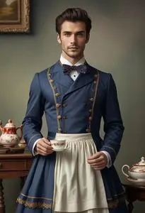 Tea Party Outfit Man Costume Face Swap