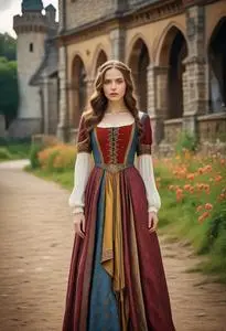 Free Fancy Medieval Clothes Costume Face Swap